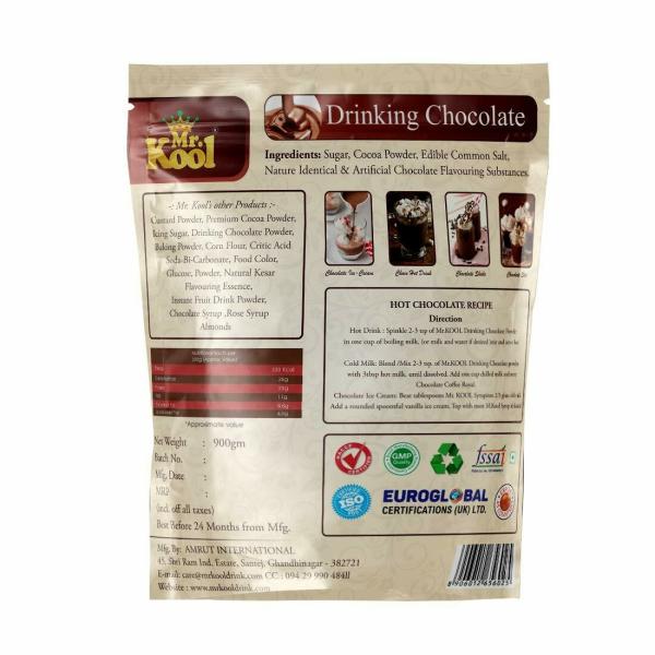MR. KOOL Hot Drinking Chocolate Powder 900 gm (Hygienic And Premium ...