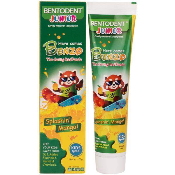Bentodent Kids Mango Toothpaste - Natural & Fluoride Free 100g - JioMart
