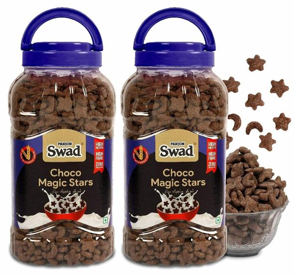 Swad Breakfast Cereal Choco Magic Star (Kids Cereal Wholegrain ...
