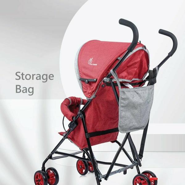 R For Rabbit Red Grey Pixie Foldable And Carry Buggy And Stroller For ...