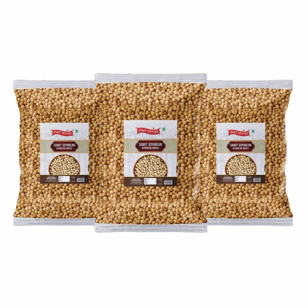 Okhli Musal Brand Bombay Whole Glycin Max Soya Bean/Soya/Soy/Soyabean Seed|Haba Soyabean-720g ...