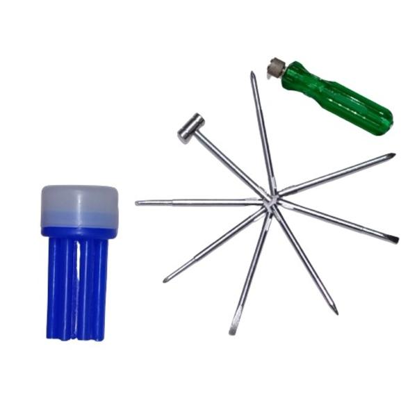 Flymoon Hand tool kit 5"8Pcs Screwdriver|Cutting Piler| Tester| Piler ...