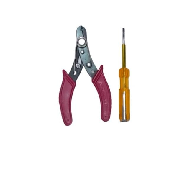 Flymoon Hand tool kit 5"8Pcs Screwdriver|Cutting Piler| Tester| Piler ...