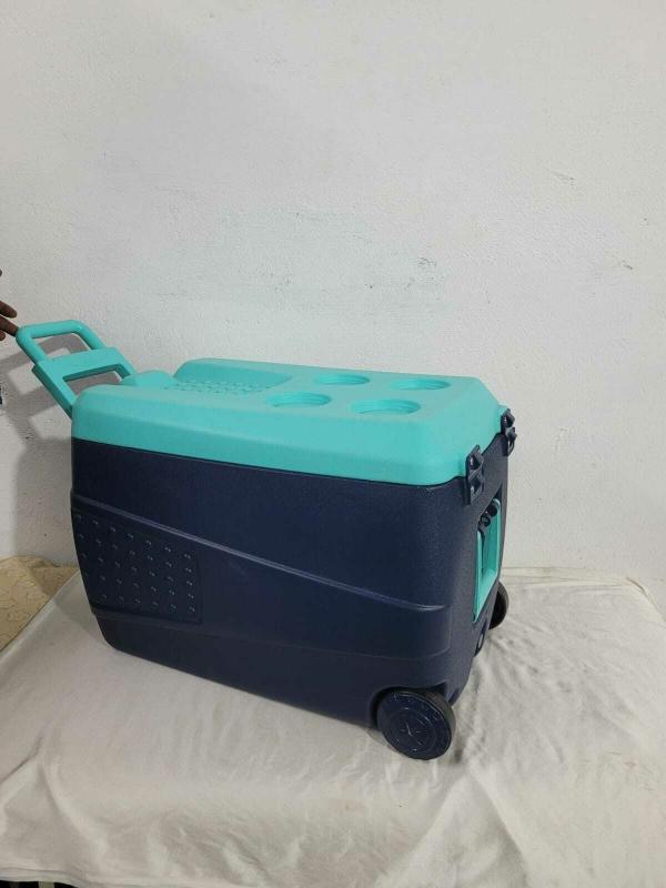Performance Wheeled Ice Box, 50L with 2 Wheels and Handle, (PRINCEWARE ...
