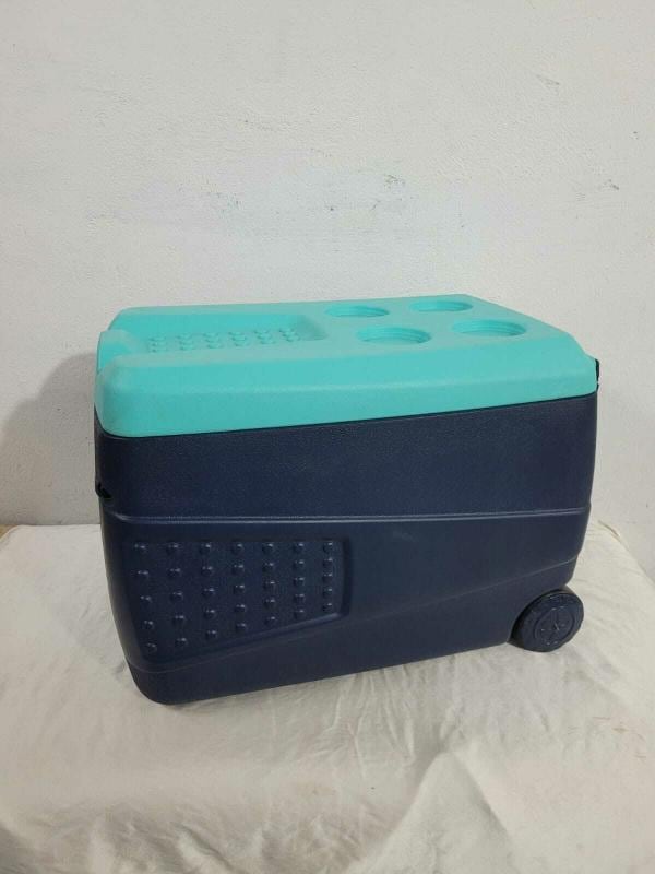 Performance Wheeled Ice Box, 50L with 2 Wheels and Handle, (PRINCEWARE ...