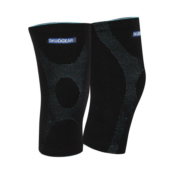 Skudgear Blue Nylon With Mix Of Cotton Small Knee Cap Compression ...