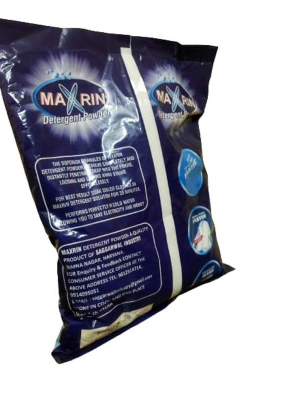 Maxrin Detergent Powder with Blue Pack - Net Weight - 1 kg - JioMart