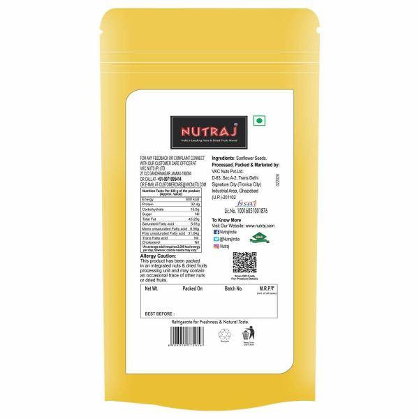 Nutraj Sunflower Seeds 200g - JioMart