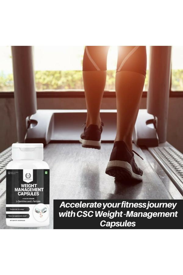 CSC Weight Management Supplement with L Carnitine Plus L Tartrate 60 ...