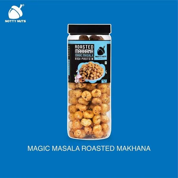 NOTTY NUTS Combo Flavored Makhana Roasted Lotus Seeds and Fox Nuts ...