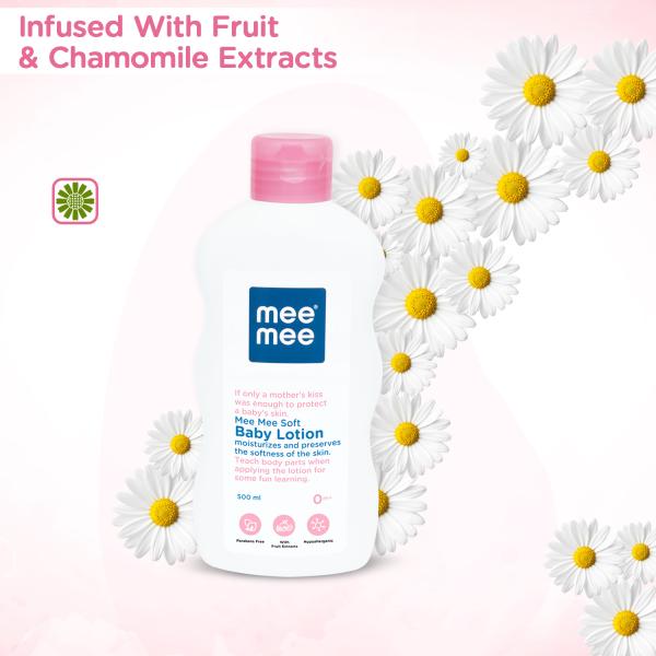 Mee Mee Moisturising Baby Lotion with Fruit Extracts 500 ml - JioMart