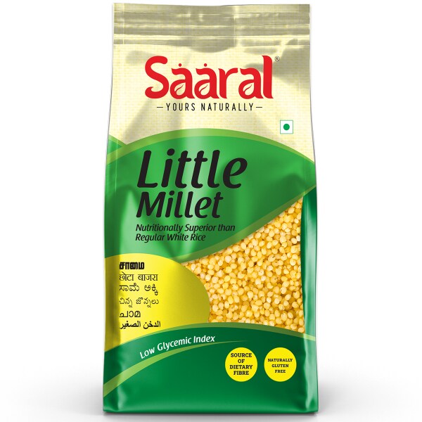 Saaral Natural Millets Combo Pack of 4(Each 500gms) - (Foxtail, Kodo ...