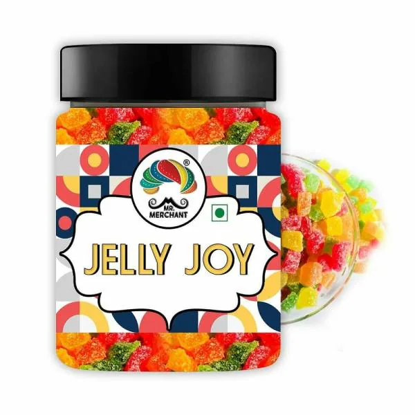 Mr. Merchant Premium Jelly Bites (Sugar Coated Fruit Jelly Candy) (300 ...