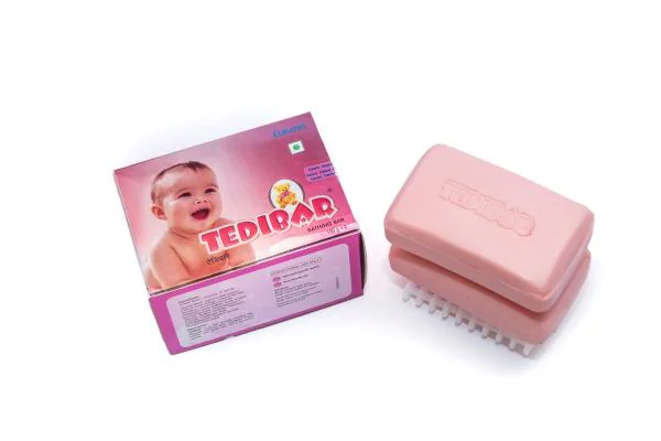 Tedibar Baby Bathing Bar/Soap for Baby's Sensitive Skin With pH 5.5 ...