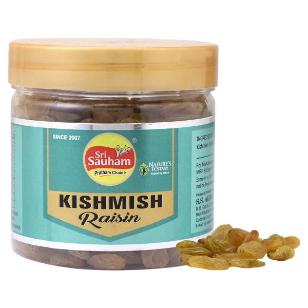 SRI SAUHAM Almond Badam giri, Cashew kaju, Kismish & Roasted and Salted ...