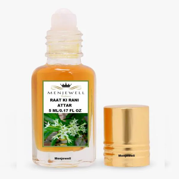Menjewell Rat Ki Rani Long Lasting 5ML Floral Attar (Floral) - JioMart