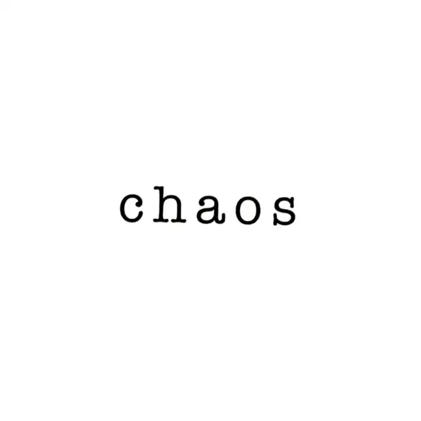 SIMPLY INKED Chaos Temporary Tattoo, Letter Tattoo for all (Chaos ...