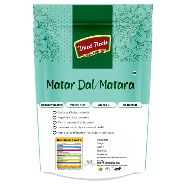 Dried Treat Matar Dal 500 g - JioMart
