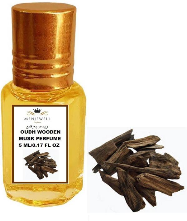 Menjewell Fragrances Oudh Wooden Musk Perfume 5ml - JioMart