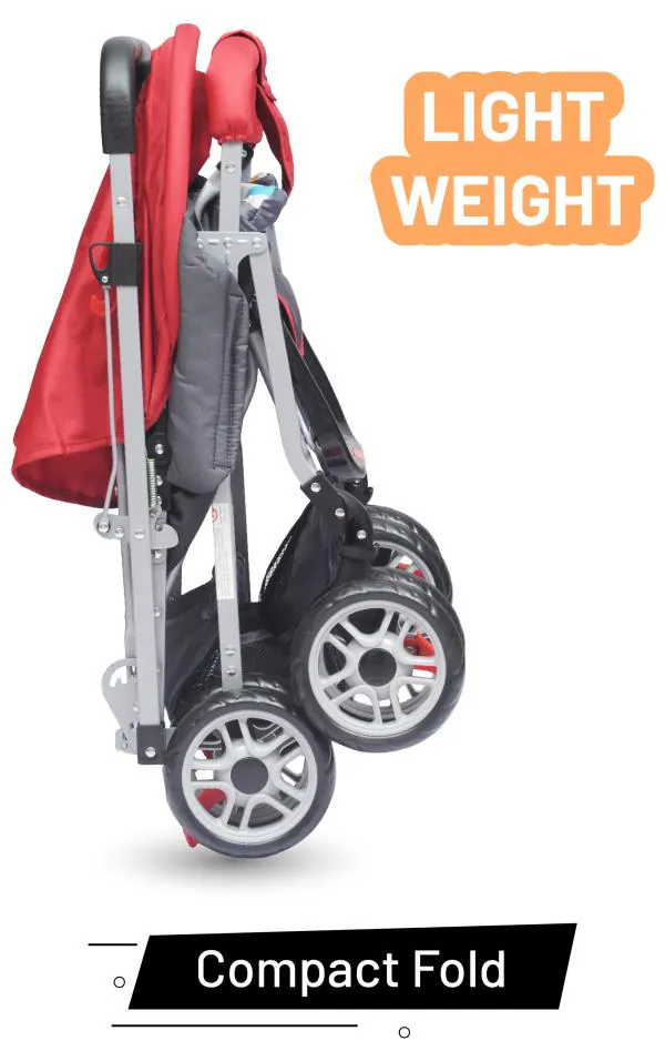 R For Rabbit Lollipop Lite Red Baby Stroller - JioMart