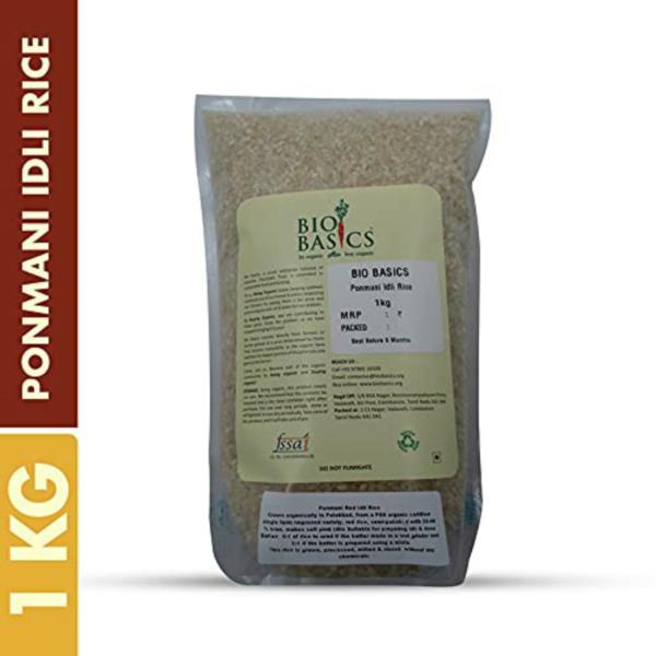 Bio Basics Ponmani Idli Rice - 1 kg - JioMart