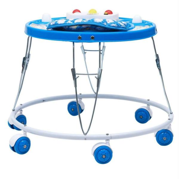 Maanit Baby Round Walker with Double Horn for Kids Above 9 Months - JioMart