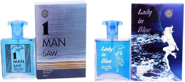 DSP Exotic 1 Man Saw And Lady In Blue Combo And Eau De Parfum For Men ...