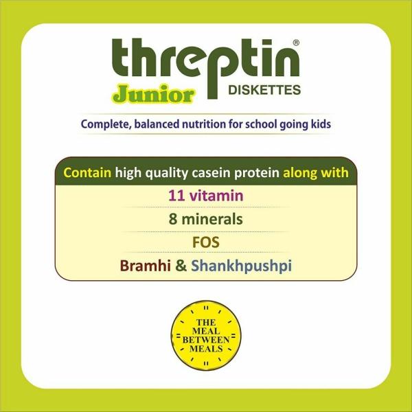 Threptin Junior Diskettes, Kesar Pista Flavour, 250G Pack - JioMart