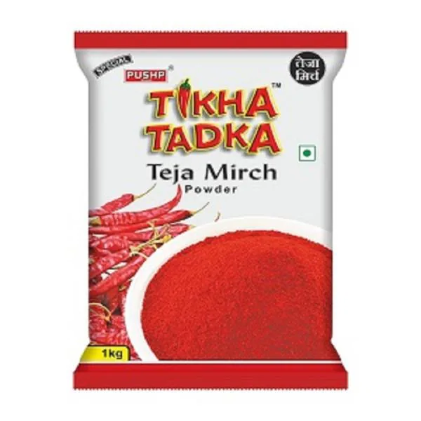 Pushp Chilli Powder (Tikha Tadka) (500g) (Pack of 10) - JioMart