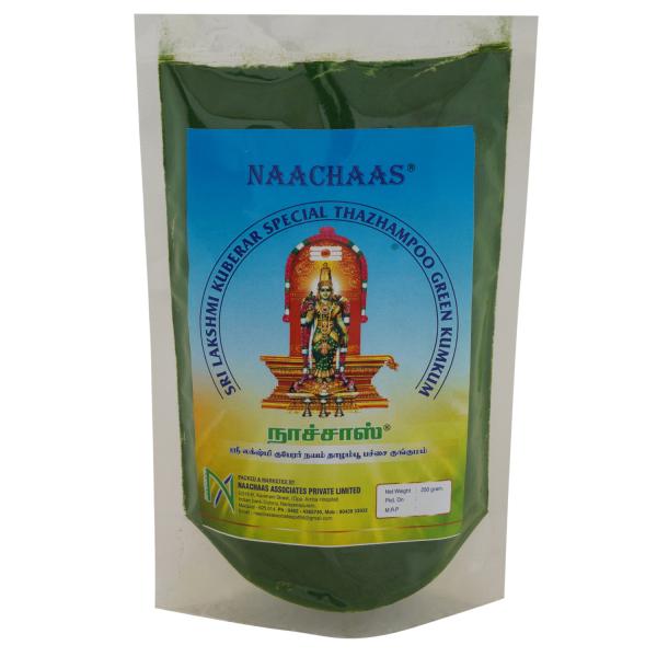 Naachaas Madurai Special Sri Lakshmi Kuberar Green Thazhampoo kumkum ...