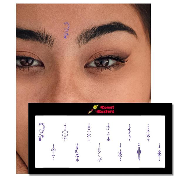 Comet Busters Purple Bindi For Women - JioMart