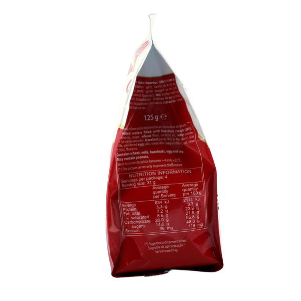 Lago Mini Roll Hazelnut 125 g (Pack of 1) - JioMart