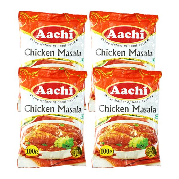 Aachi Chicken Masala 400G (100Gx4) - JioMart
