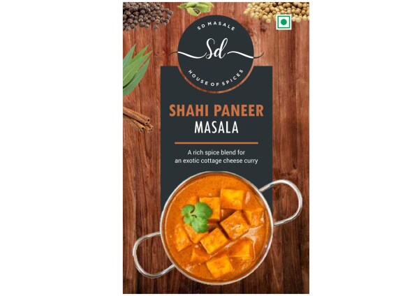SD Garam Masala + Shahi Paneer Combo | Pack of 4 | 400g (4X100g Each ...