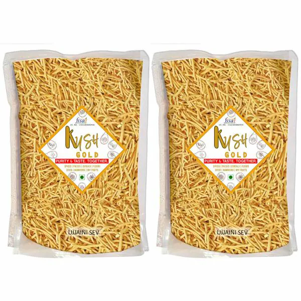 Kush Gold Ujjaini Sev (Poha Sev) / Barik Sev / Indore Special Namkeen ...
