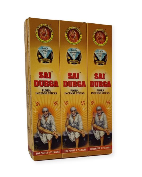 Sai Durga Flora Agarbathi [Small] - Perfume : Arabian Fragrance - Wood note (Pack of 12) - JioMart