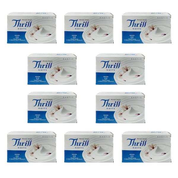 Kerala Sandal - Exotic Thrill White - Grade 1 Soap with Creamy Lather ...