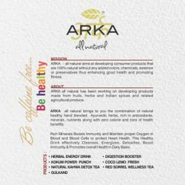 Arka All Natural Herbal Energy Drink Combo 230 g Each (Pack of 2) - JioMart