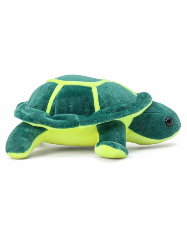 KiddyBuddy Turtle Soft Toy Green - Length 25 cm - JioMart
