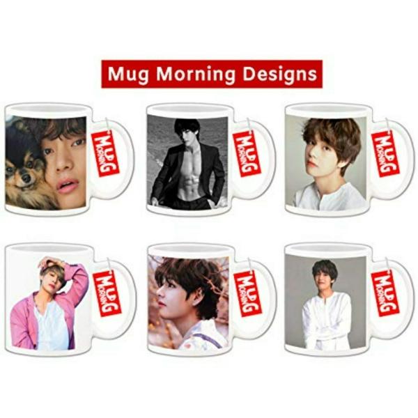 Mug Morning BTS V Mug BTS V Products BTS V Cups and Mugs BTS V Coffee ...