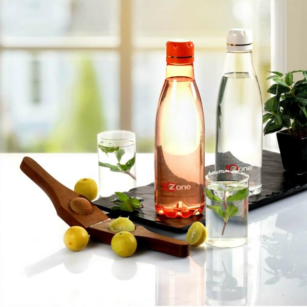 Cello Ozone Plastic Water Bottle Set, 1 Litre, Set of 6, Assorted - JioMart