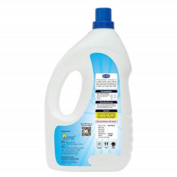 Dexton FDA Approved Alcohol Based Hand Sanitizer Liquid (Lemon) - 5 ...