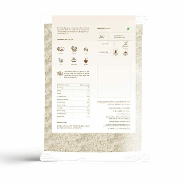 The Millet Company Pre-soaked Barnyard Millet Flour 400g (Stone-ground ...