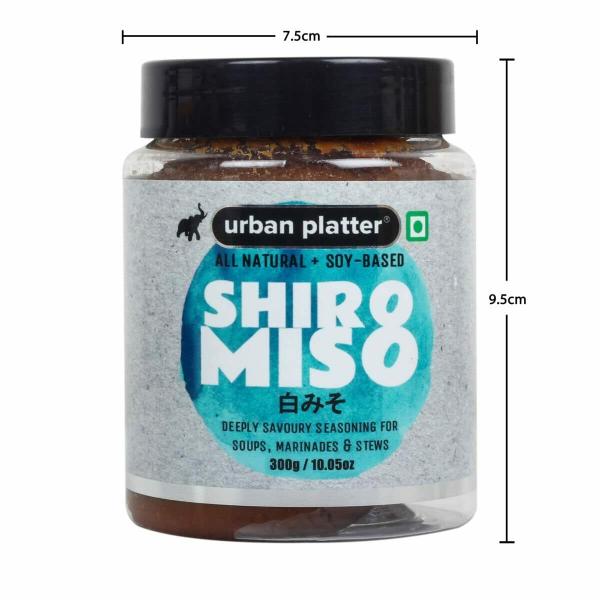 Urban Platter Shiro Miso Paste, 300g [Light Miso & Soy-Based] - JioMart