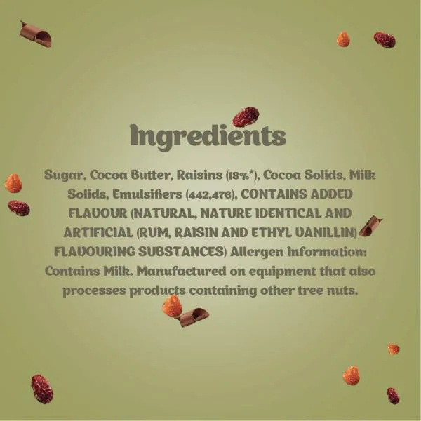 Cadbury Temptation Rum and Raisin Milk Chocolate, 72g (Pack of 6) - JioMart