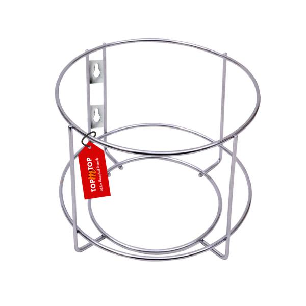 TOPMTOP Stainless Steel Dustbin Holder, 6 Layers Chrome Polish Kitchen ...