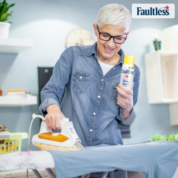 Faultless Instant Fabric Heavy Lemon Starch 567 gm - JioMart