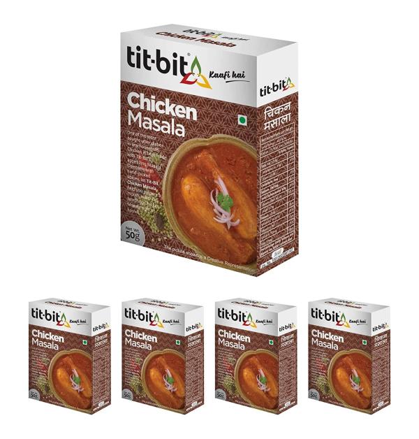 Tit-Bit Chicken Masala - 250 G (Pack Of 5) - JioMart