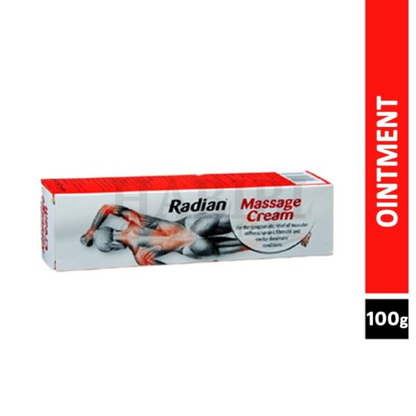Movitronix Radian Massage Cream for Instant Relief - 100g Pack of 1 ...