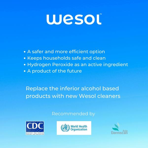 Wesol Hydrogen Peroxide 7% 5 Ltr - JioMart